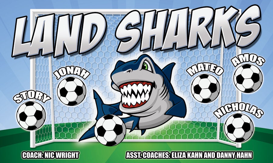 Soccer Ball Clip Art Shark