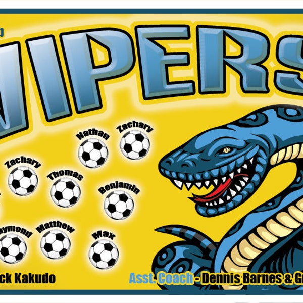 Pythons Soccer - Etsy