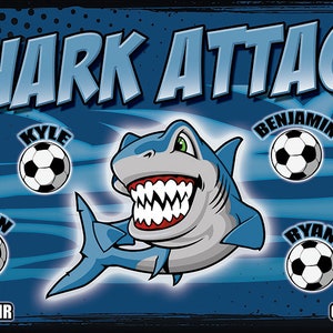 Destroyers - Soccer Team Banner - Any Team Name - Choose Size - Custom ...