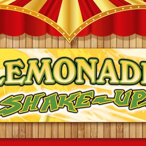 Lemonade Shake-ups - Concession Stand Banner (multiple Sizes Available) - Etsy