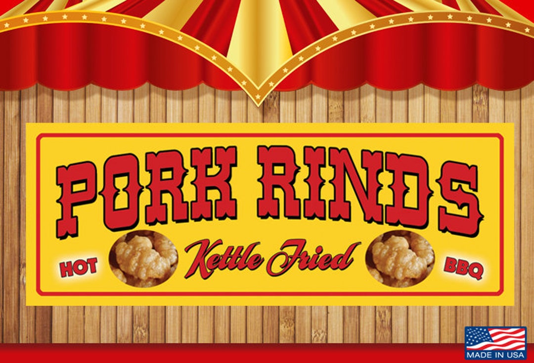 Pork Rinds - Concession Stand Banner (multiple Sizes Available) - Etsy