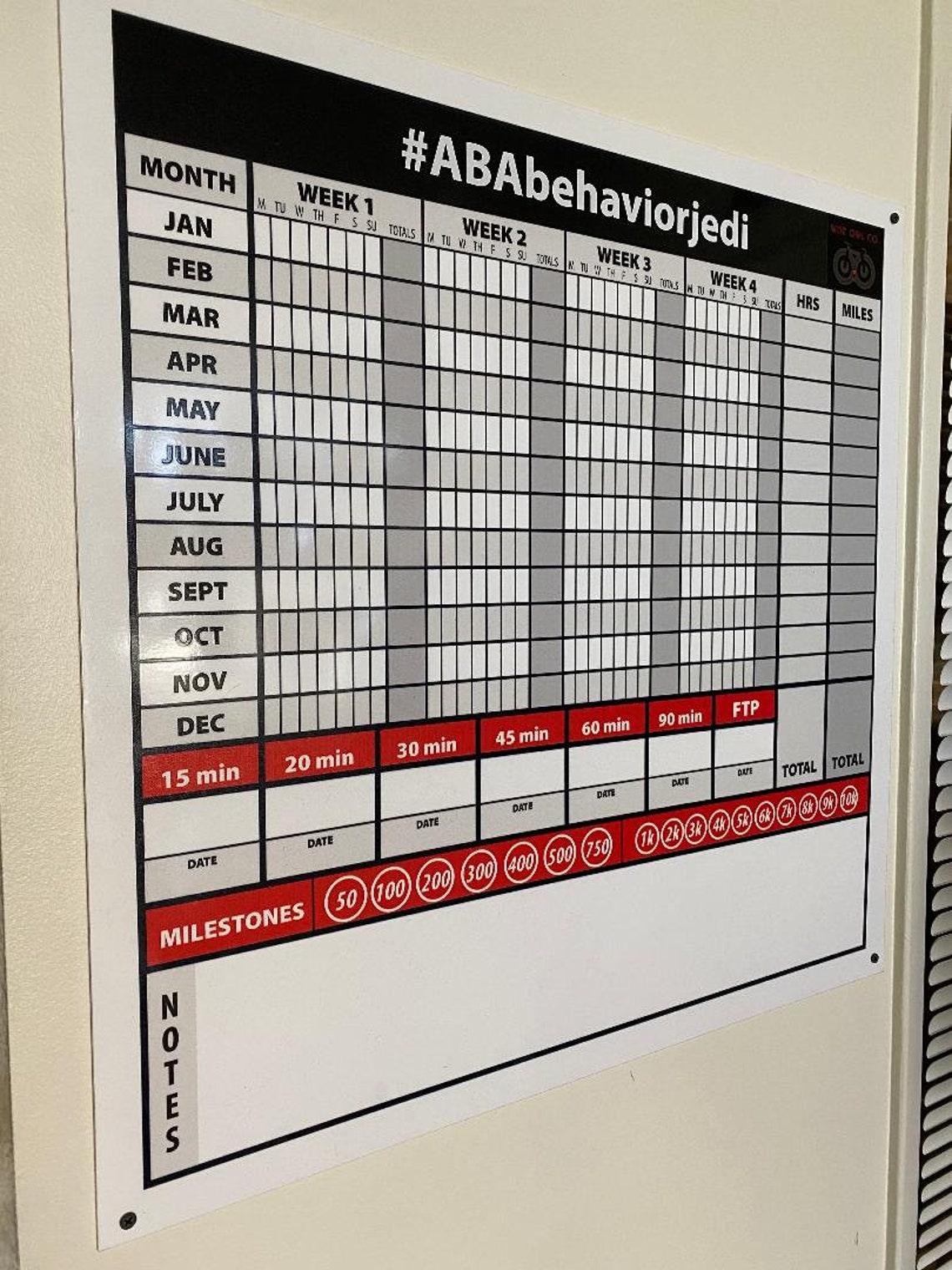 2ft X 2ft / the Ultimate Goal Tracking Chart / PR Board / Dry - Etsy