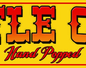 Kettle Corn Banner - Etsy