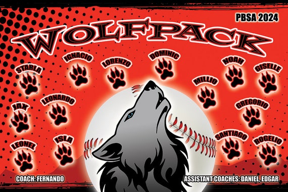 Wolf Pack Baseball Logo