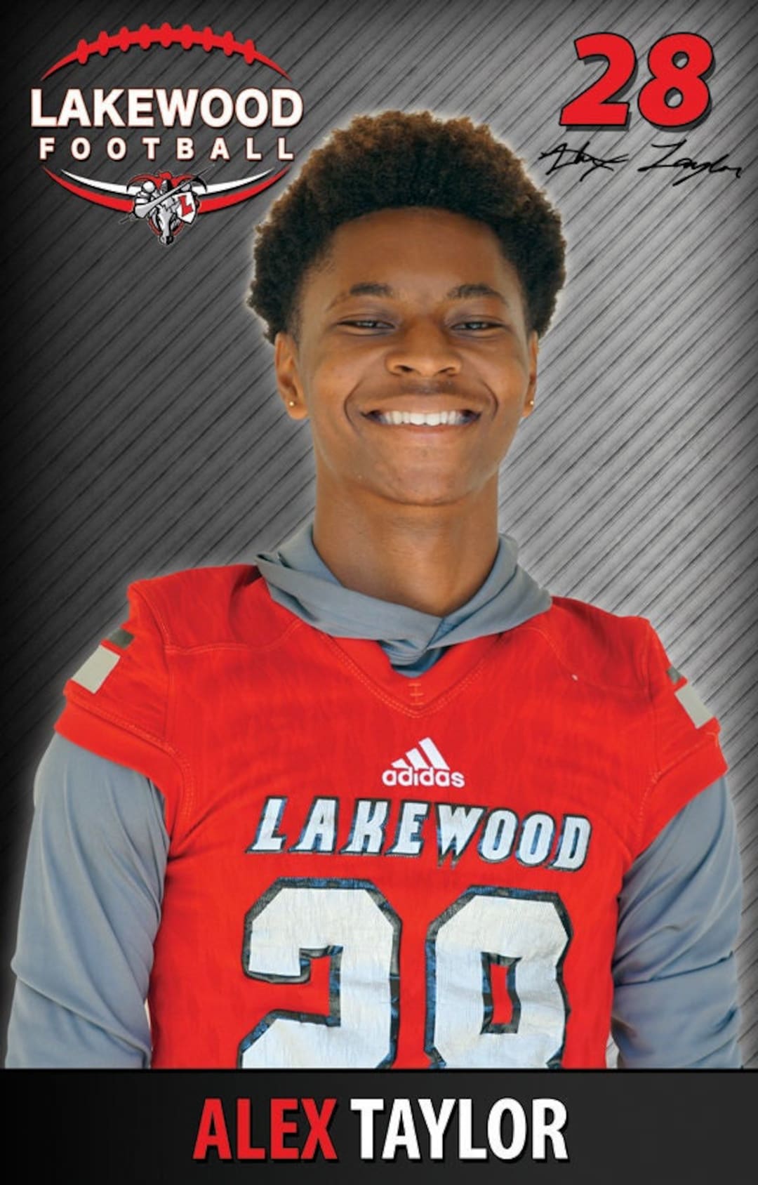 Personalized Player Banner or Sign - Any Sport, Senior, High School ...