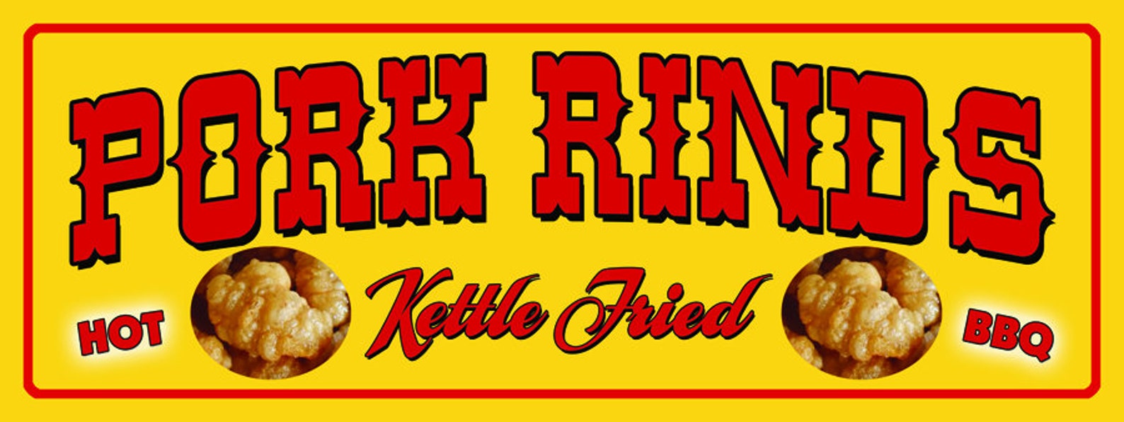 Pork Rinds - Concession Stand Banner (multiple Sizes Available) - Etsy