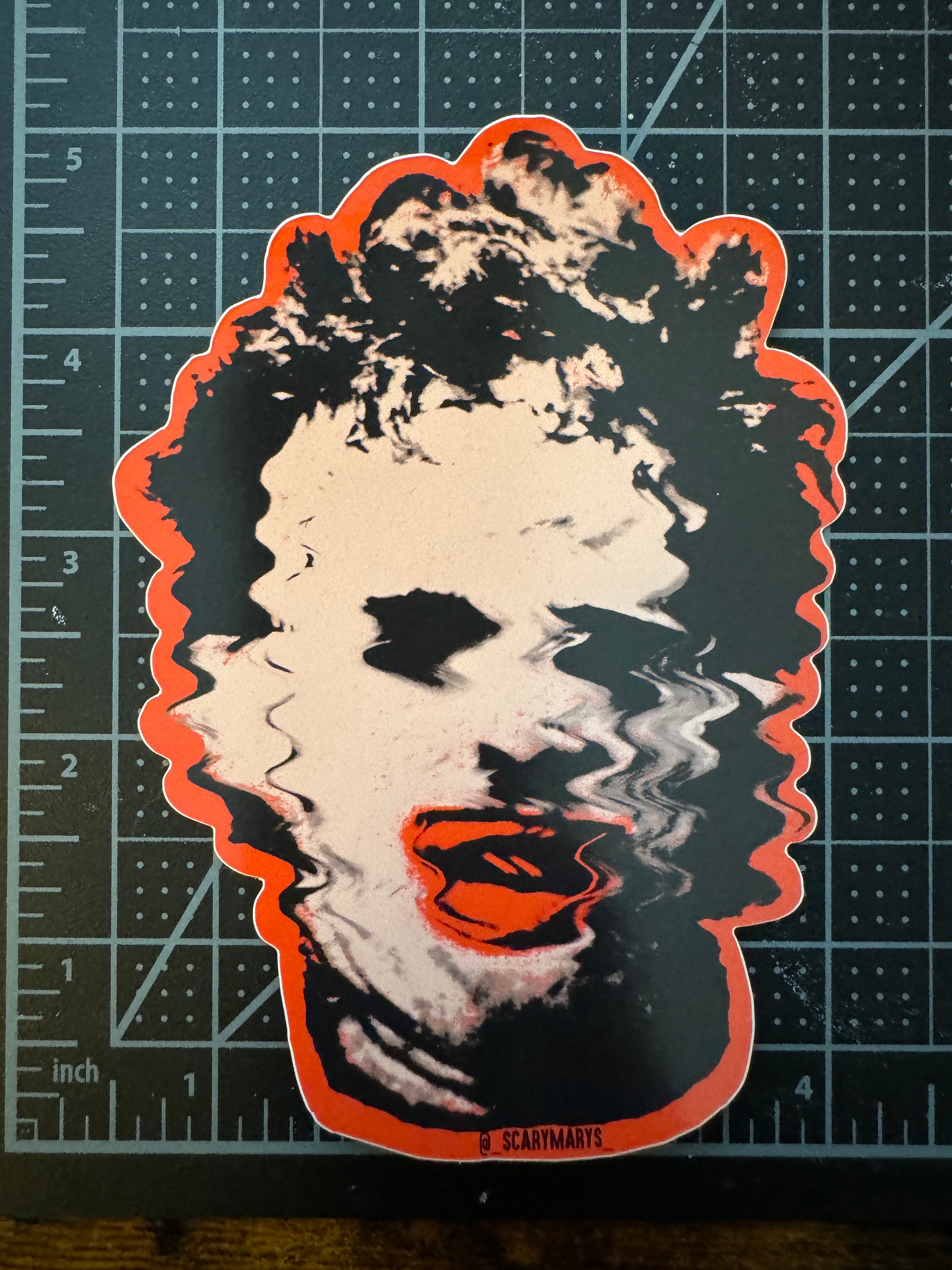 Leatherface Texas Chainsaw Vinyl Sticker Horror - Etsy