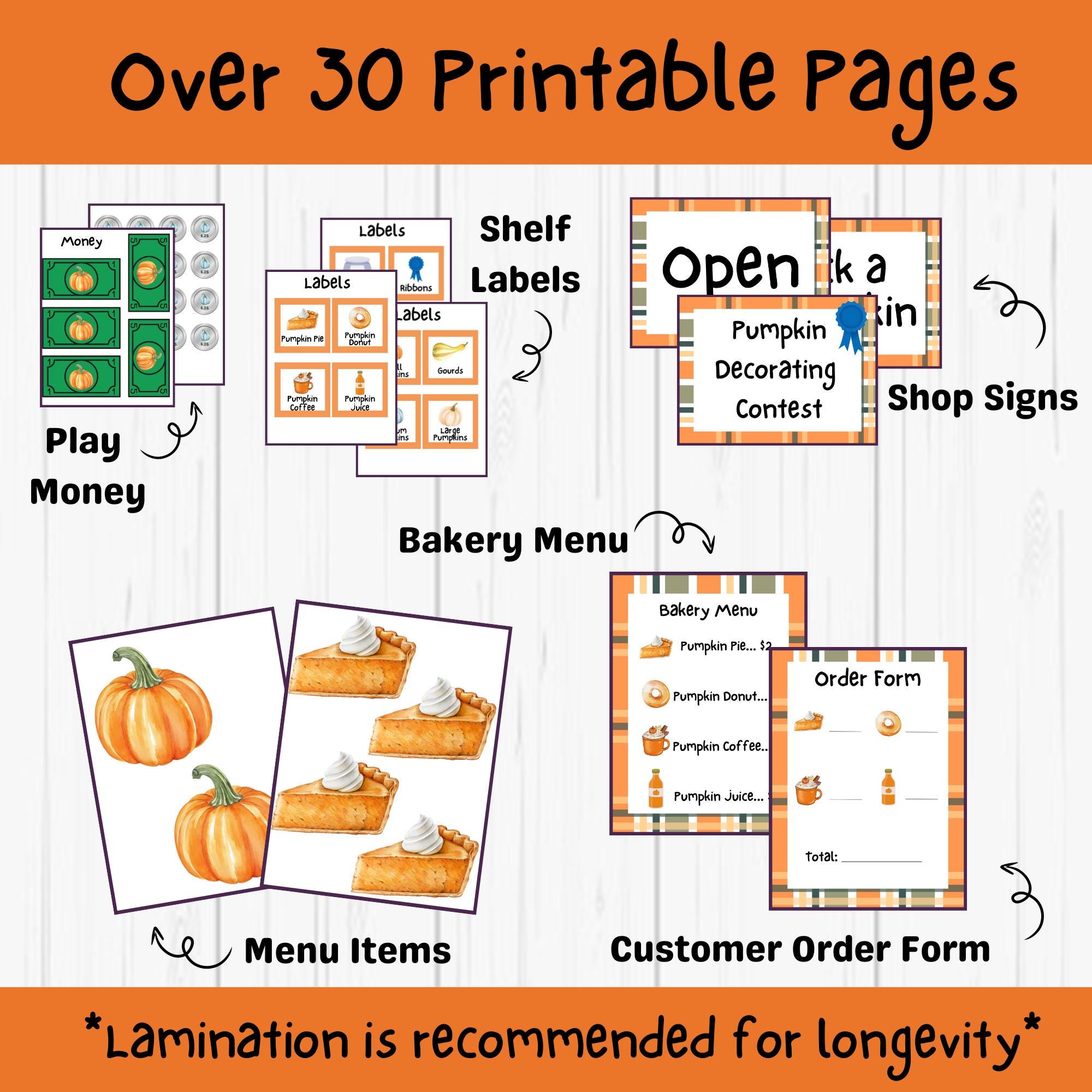 Pumpkin Patch Pretend Play Activity for Kids | Fall Preschool Dramatic ...