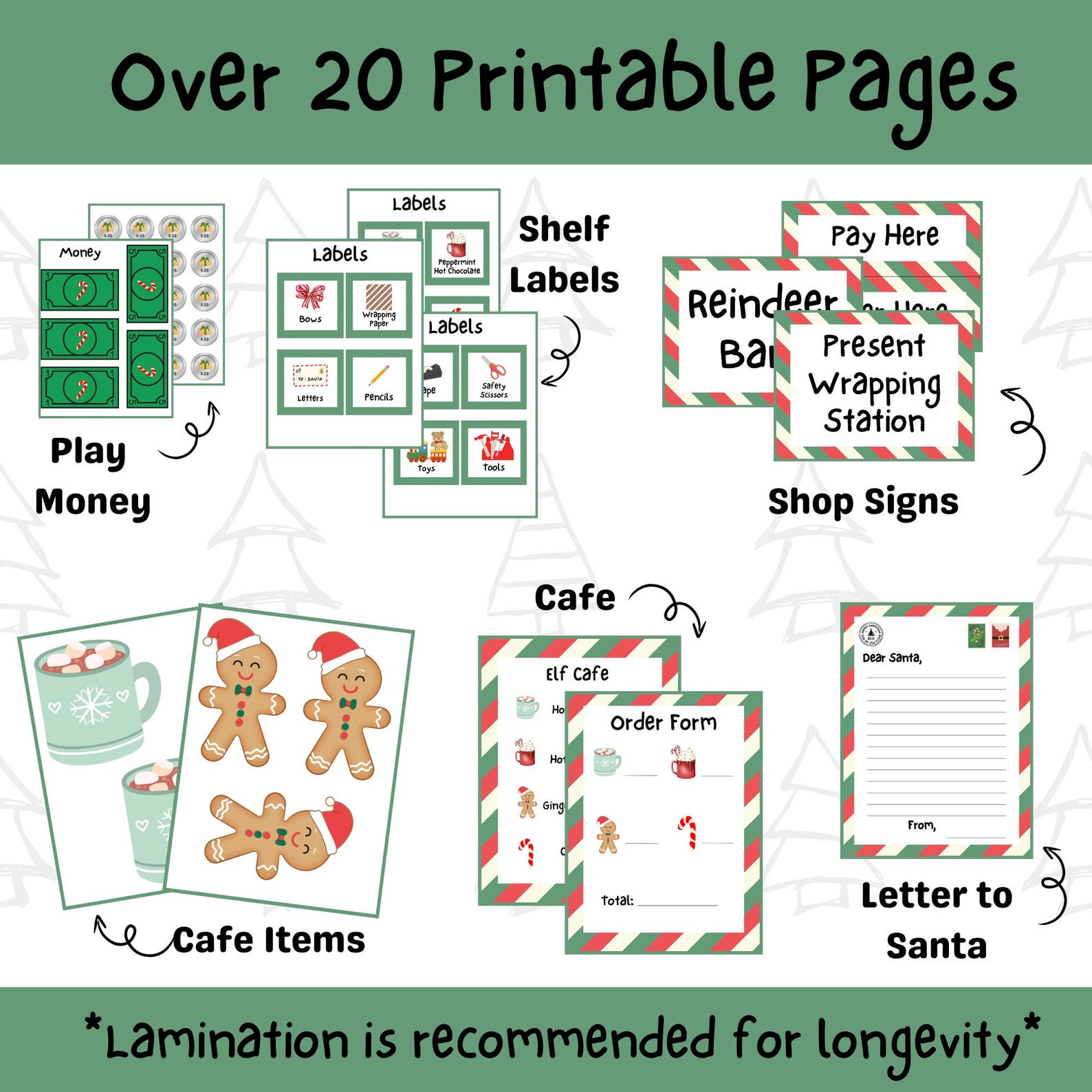 Santas Workshop Pretend Play Activity for Kids | Christmas Dramatic ...