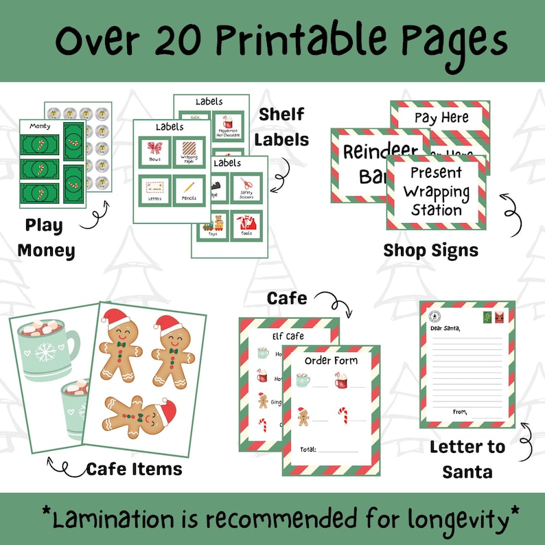 Santas Workshop Pretend Play Activity for Kids | Christmas Dramatic ...