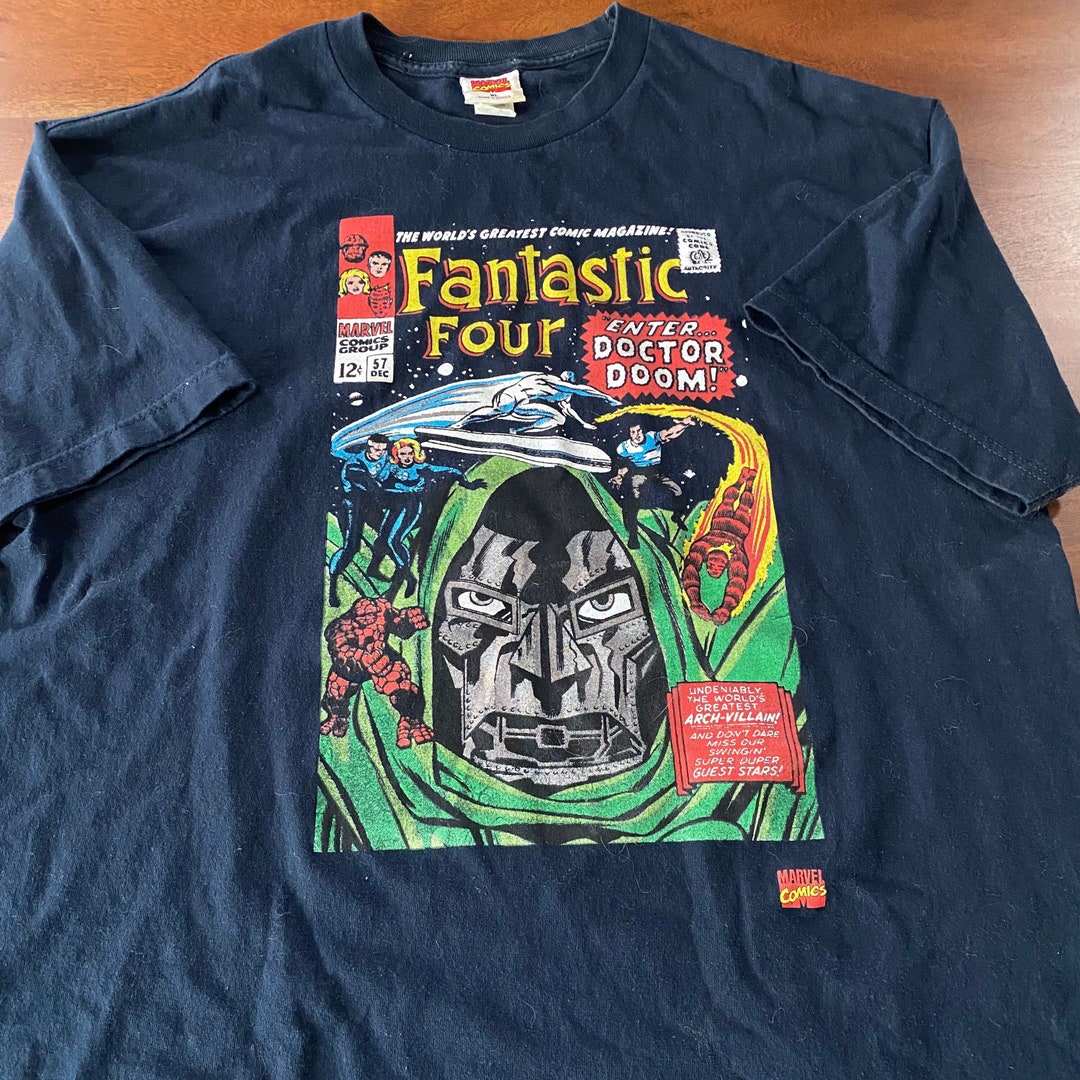 Vintage Y2K Fantastic Four Marvel Comic T-shirt - Etsy