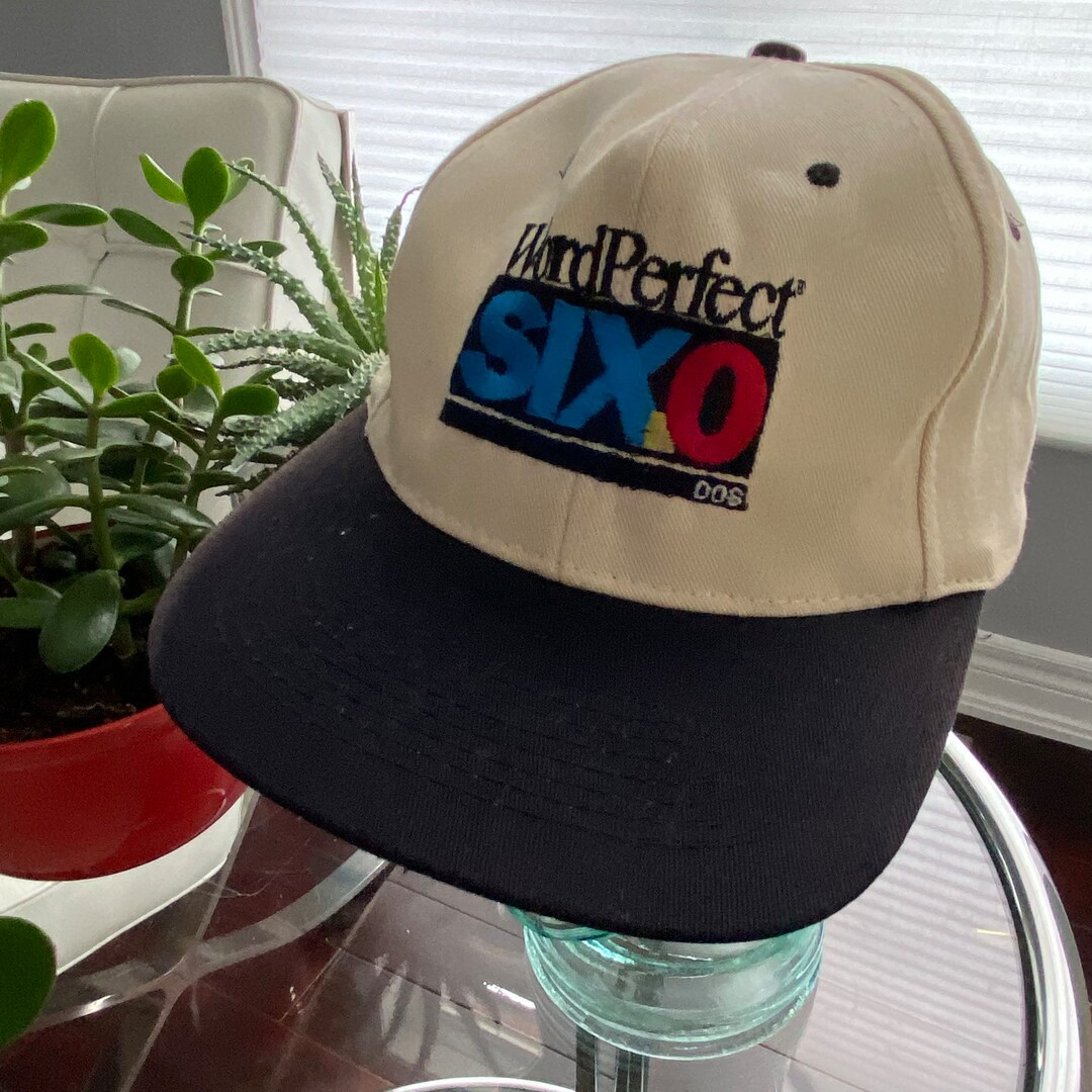 Vintage 1993 Word Perfect DOS Hat - Etsy