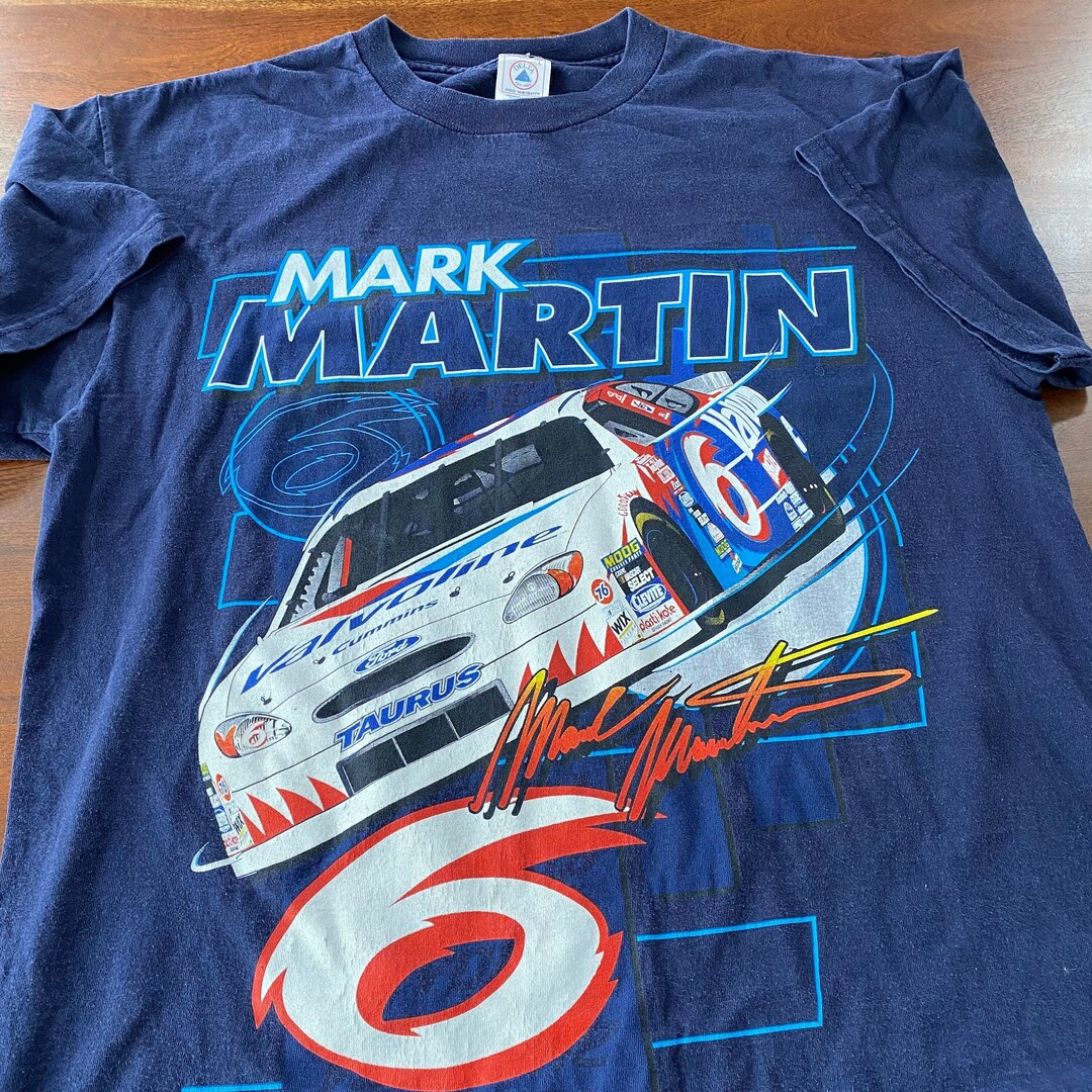 Vintage Nascar Mark Martin Valvoline T-shirt - Etsy