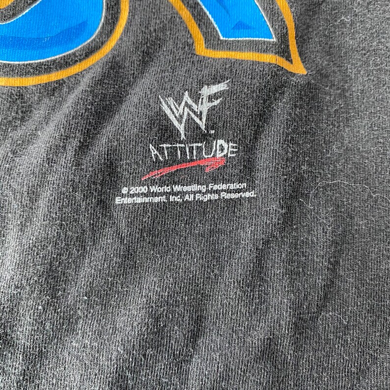 Vintage 2000 WWE the Rock Layeth the Smacketh Down T-shirt - Etsy