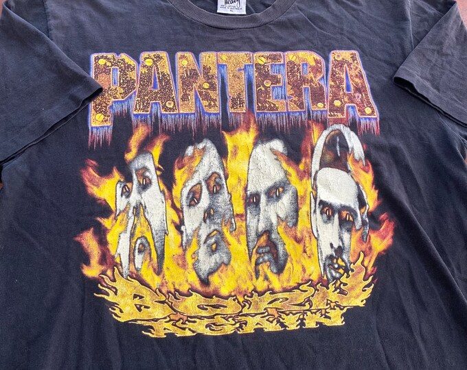 Vintage 1995 Pantera Born Again With Snake Eyes Tour T-shirt - Etsy