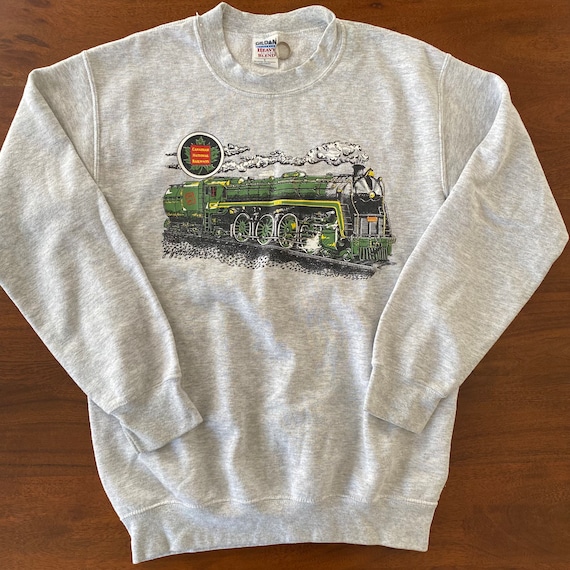 Vintage Canadian National Railways Train Sweater - Gem