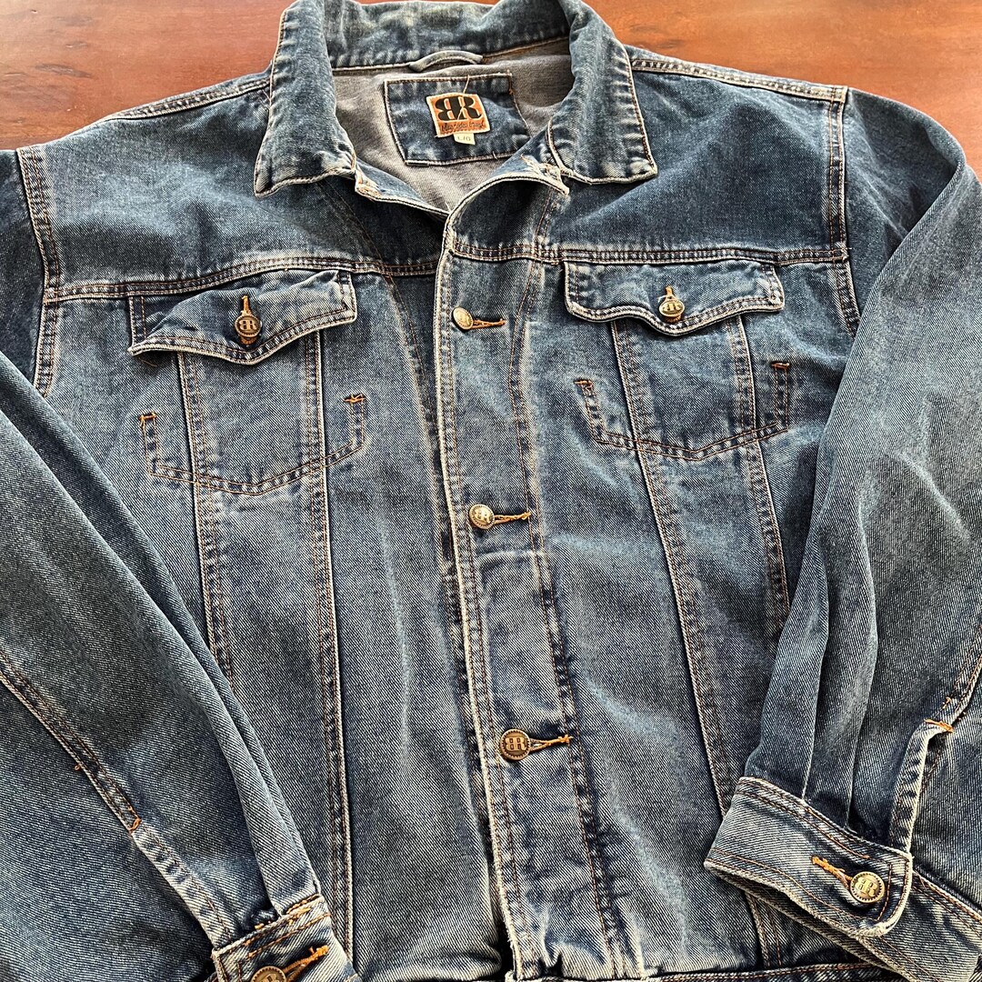 Vintage Blue Rodeo Brand Denim Jean Jacket Made in Canada - Etsy