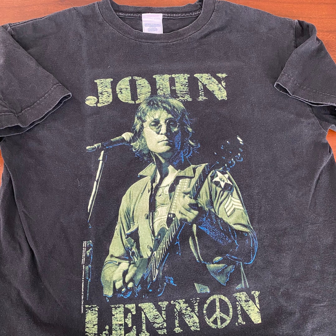 Vintage Y2K John Lennon T-shirt - Etsy