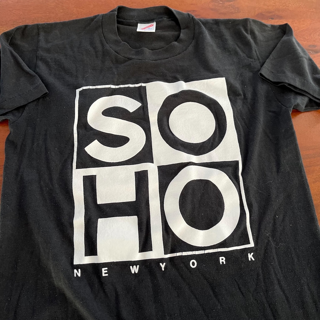 Vintage Soho New York Single Stitched Tshirt Made in USA - Etsy