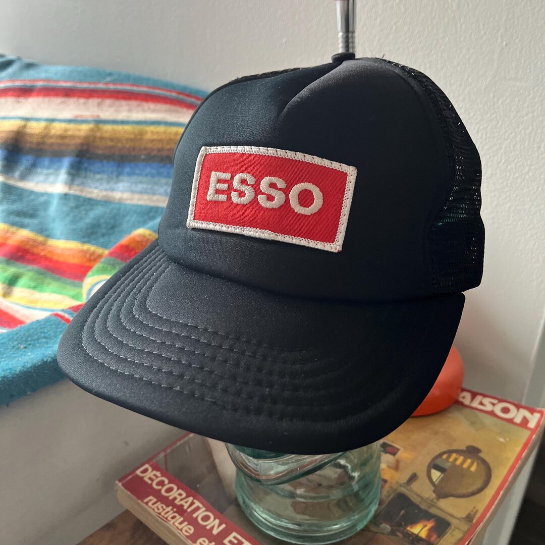 Vintage Esso Gas and Oil Trucker Hat - Etsy