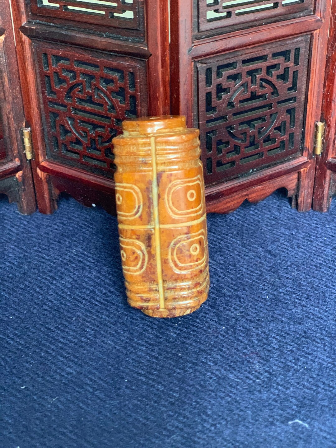 Vintage Jade Kong/bead - Etsy