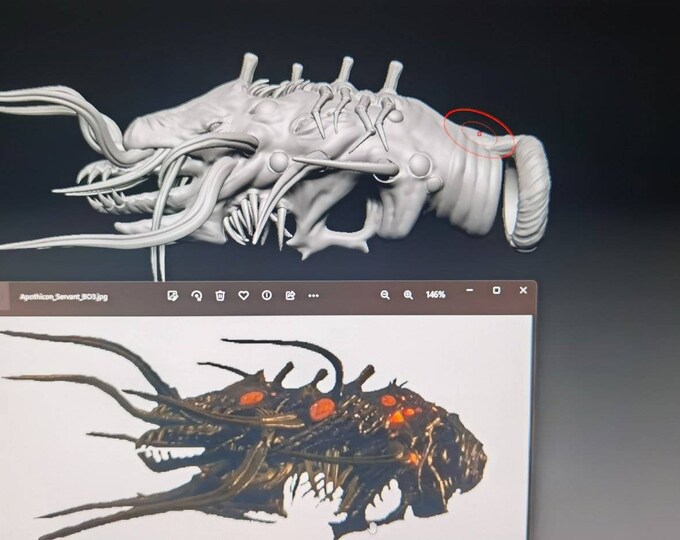 Apothicon Servant call of Duty Inspired Prop - Etsy