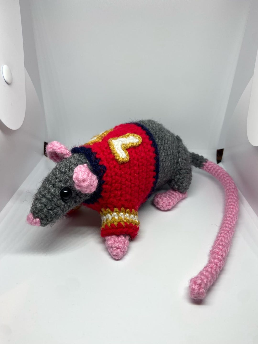 Florida Panthers Inspired Crocheted Team Rat Plush - Etsy