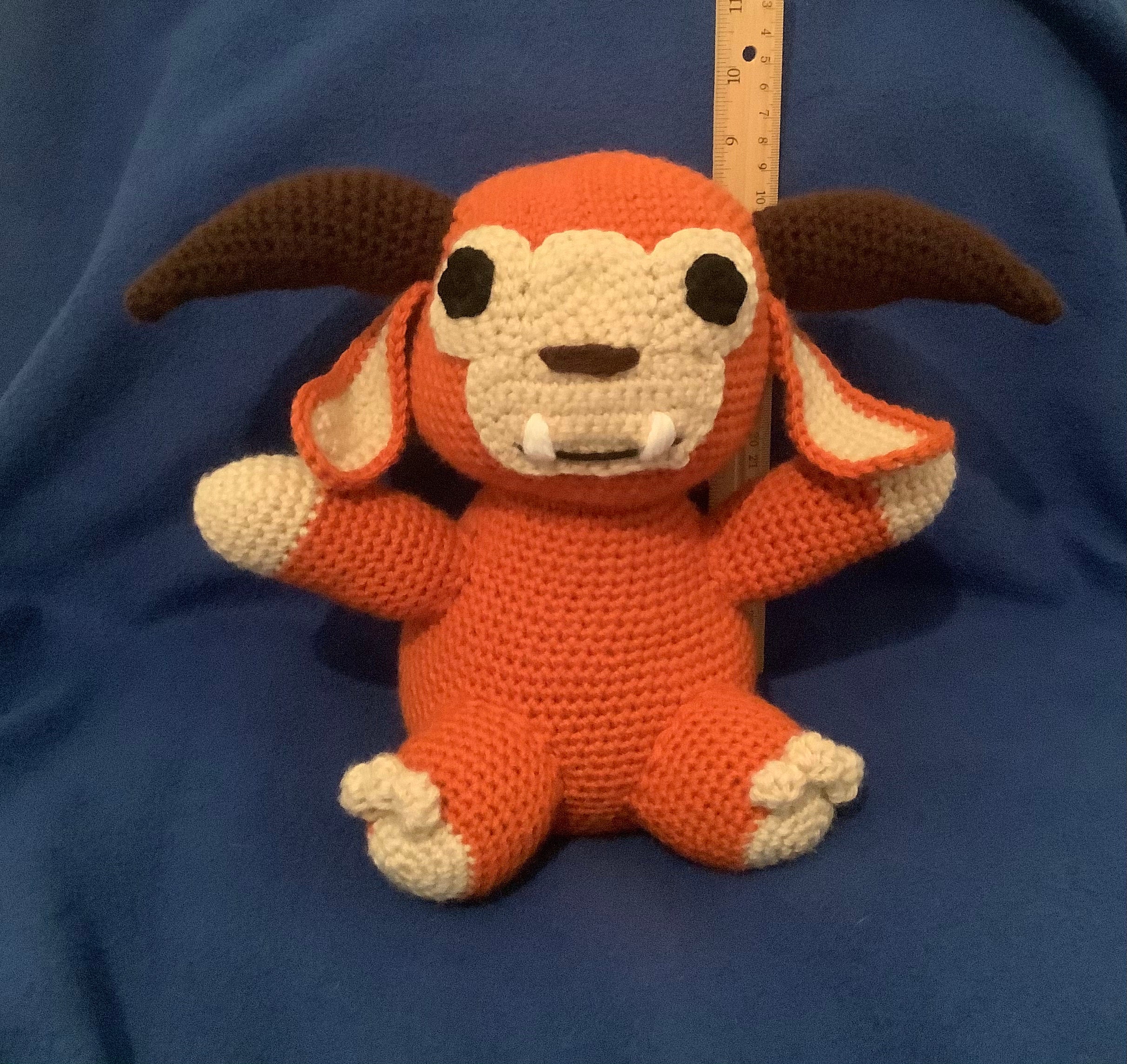 Crocheted Ludo Plush Inspired by Labyrinth - Etsy