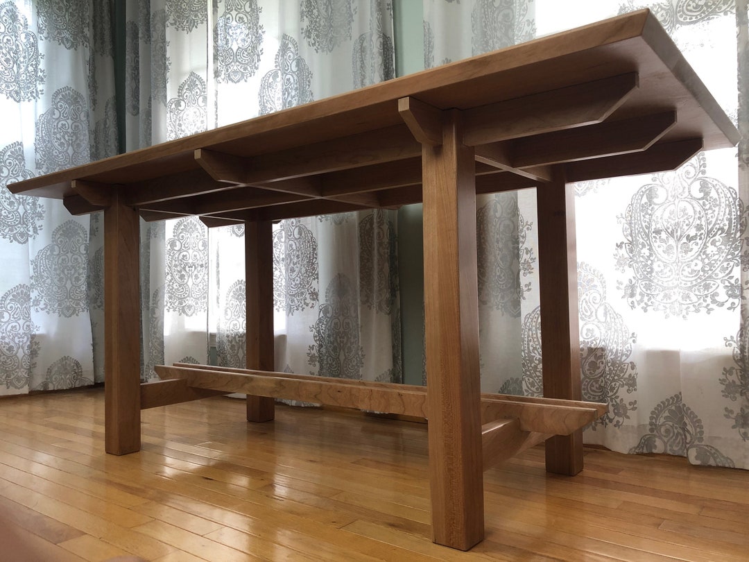 The Madison Dining Table / Dining Table / Kitchen Table / Solid Wood ...