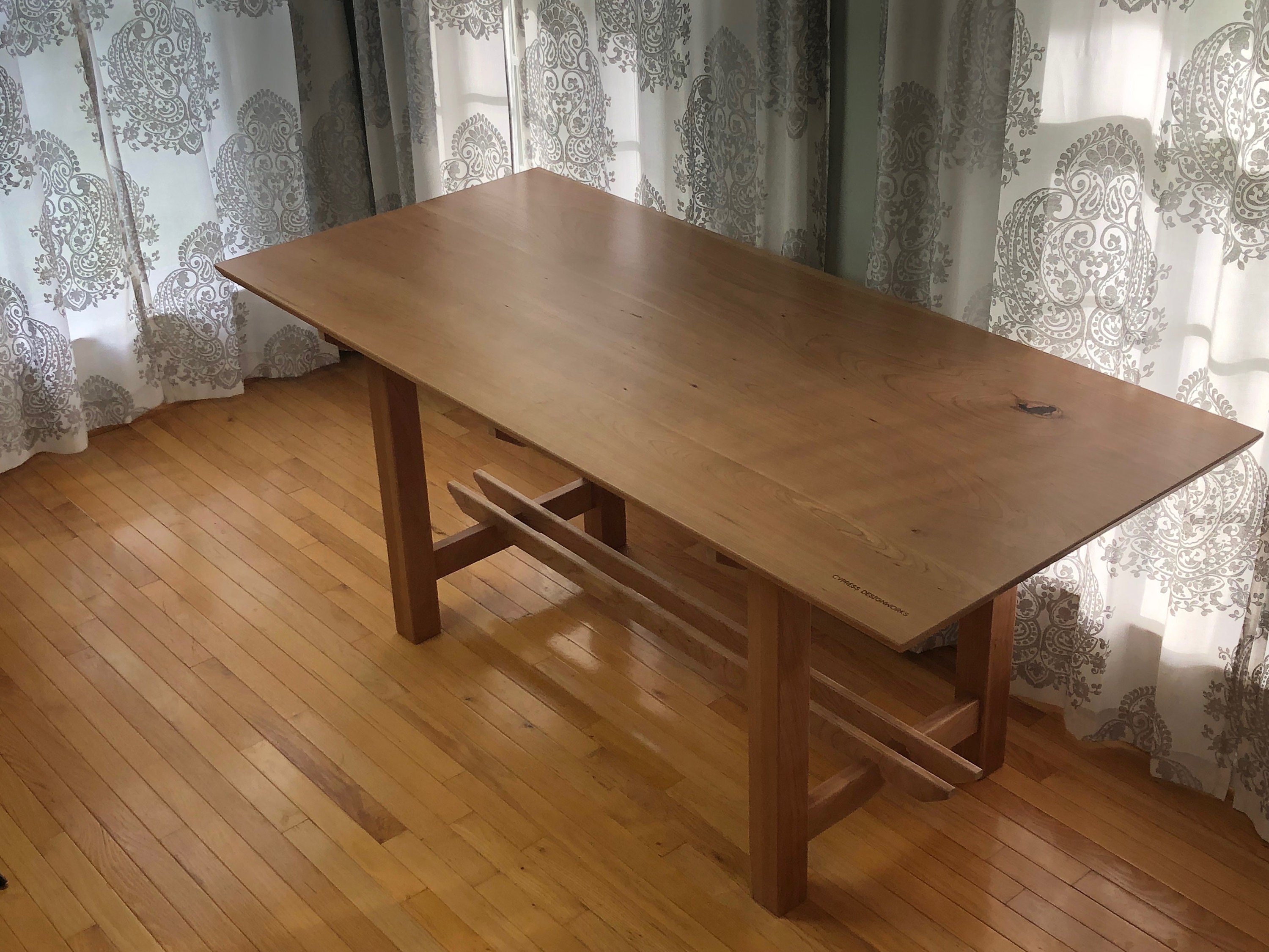The Madison Dining Table / Dining Table / Kitchen Table / Solid Wood ...