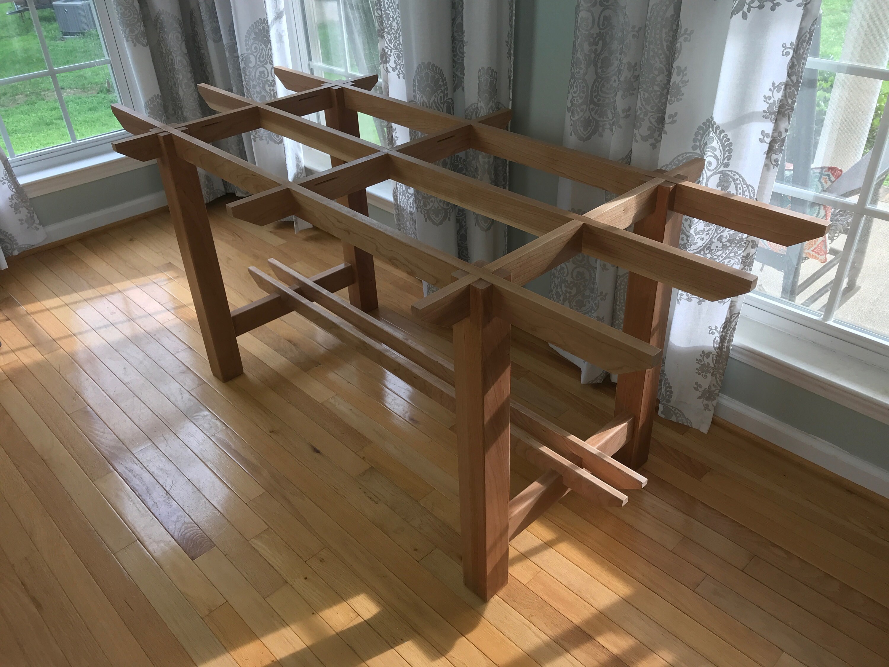 The Madison Dining Table / Dining Table / Kitchen Table / Solid Wood ...