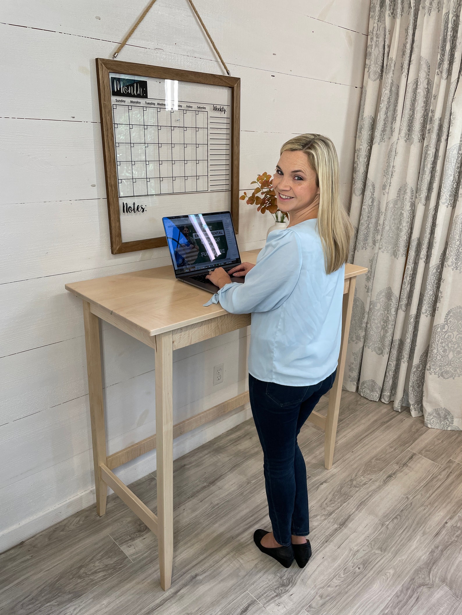 The Cypress Signature Standing Desk / Table / Computer Station ...
