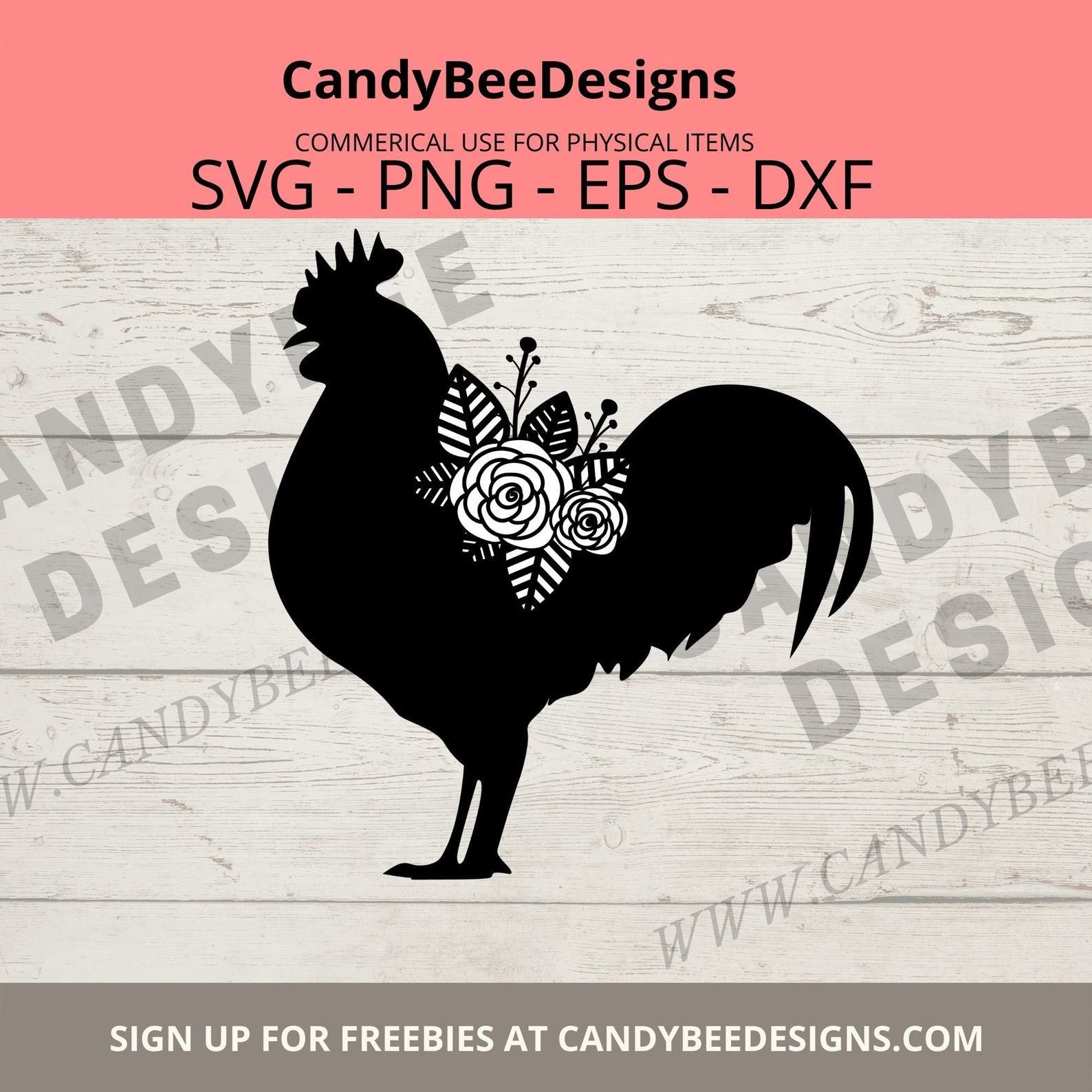 Gallo Granja SVG eps dxf 300 dpi Gallo SVG Polla svg gallo cocina ...