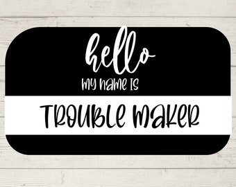Trouble Maker Svg | Etsy