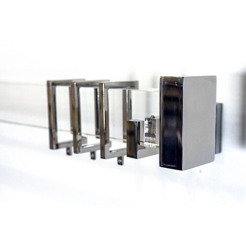 Lucite Rectangluar Curtain Rod Custom Options - Etsy