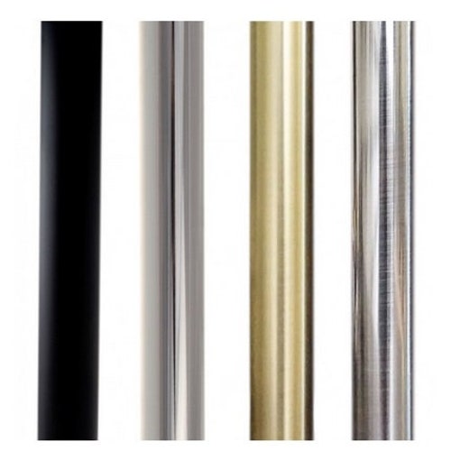 Metal Rectangular Curtain Rod Custom Length - Etsy