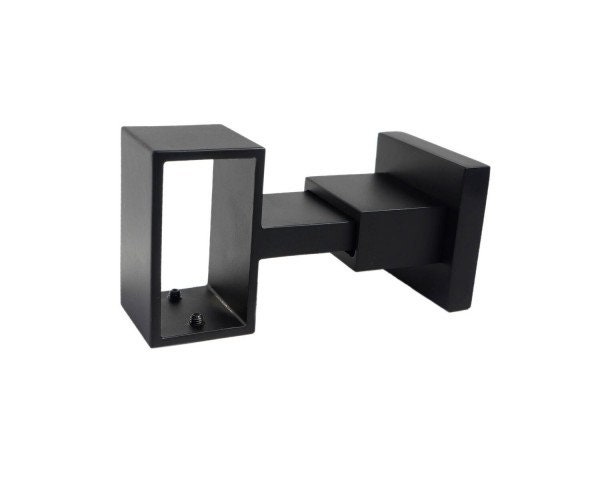 Metal Loop Rectangular Curtain Rod Bracket | Etsy