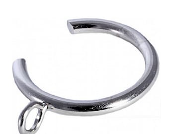 2.5in Curtain C Ring With Welded Eyelet/bypass Curtain Ring optional ...