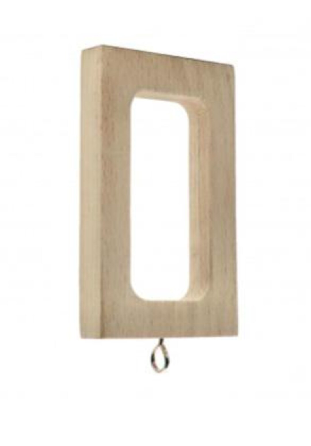 Wood Curtain Ring for Rectangle Curtain Rod - Etsy