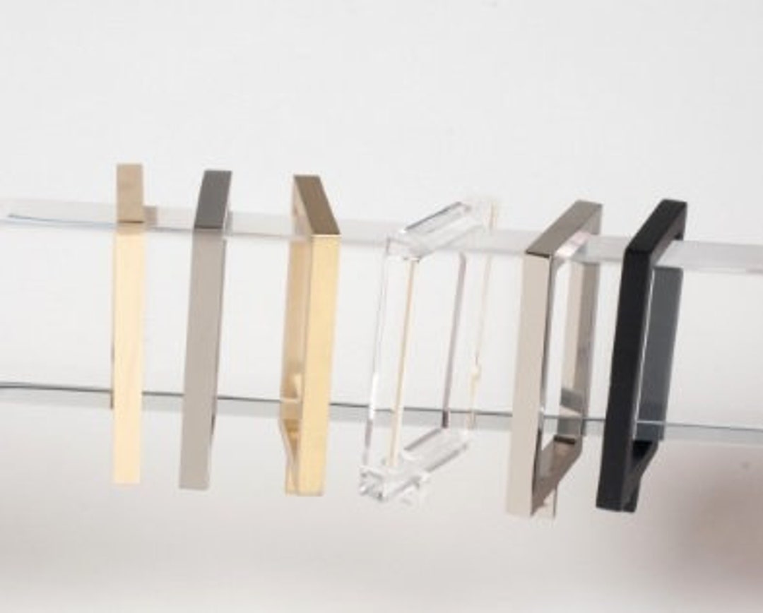 Acrylic Metal Rectangular Curtain Ring - Etsy