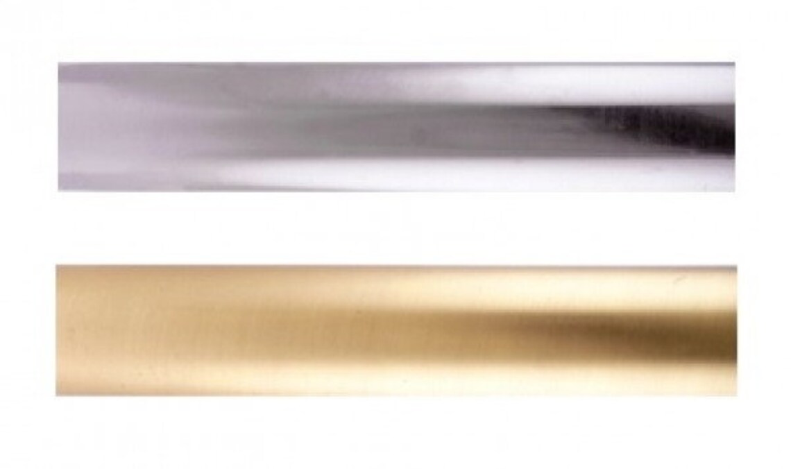 Metal Curtain Rod Custom Cut 1.5 or 1.125 Round Curtain - Etsy