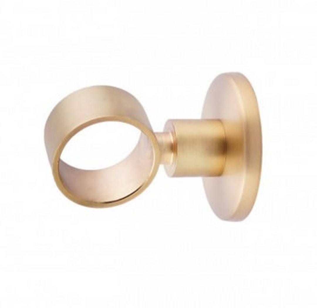 Metal Loop Bracket for Acrylic, Lucite or Metal Curtain Rod - Etsy