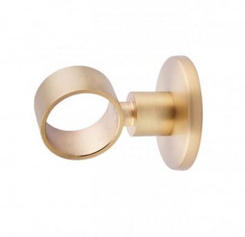 Metal Loop Bracket for Acrylic Lucite or Metal Curtain Rod | Etsy