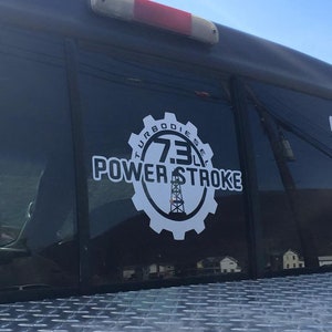 Power Stroke Emblem Vector for Decal - Etsy
