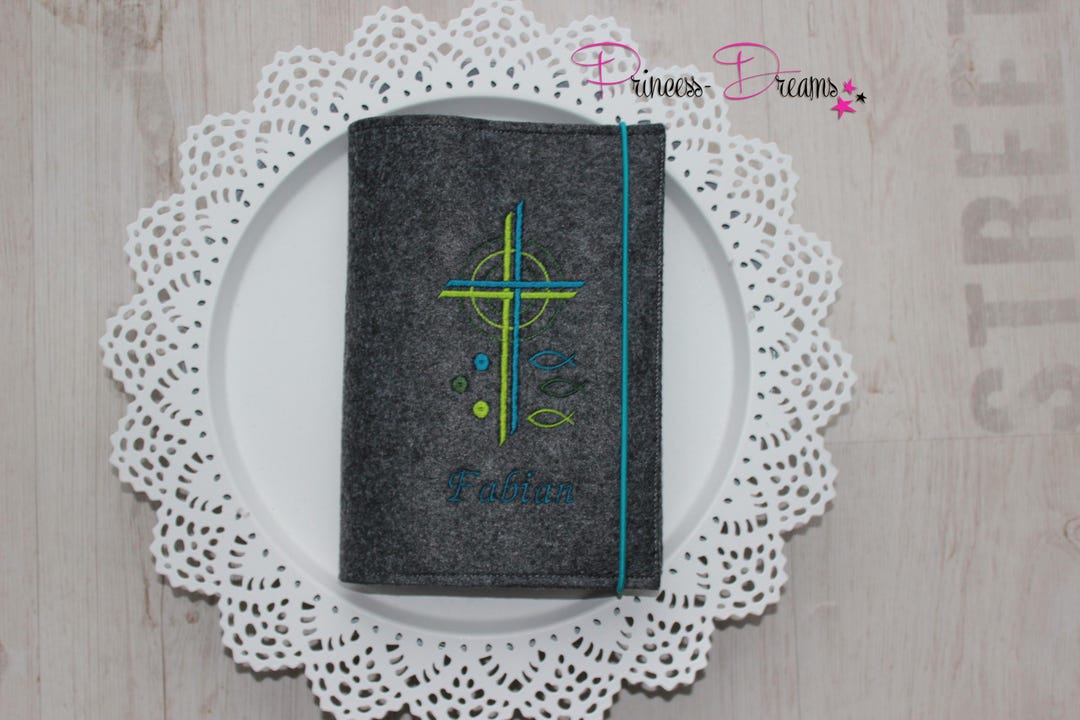 Hymn Book Cover for Large Print Made of Felt, Cover for Hymn Book for ...