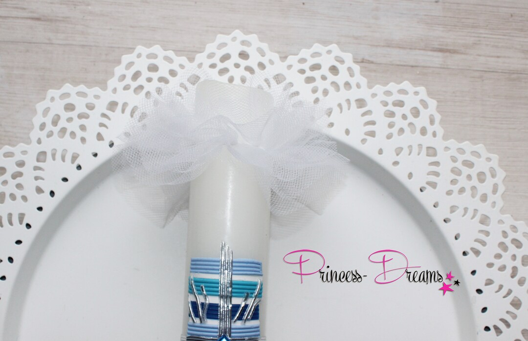 Candle Drip Guard Made of Tulle Many Colors Variations Drip Guard for ...