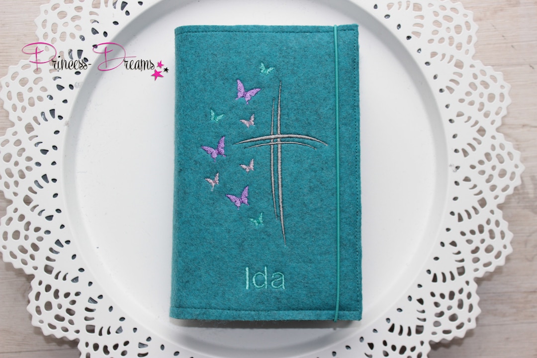 Hymn Book Cover With Name, Hymn Book Cover Made of Felt, Cover for Hymn ...