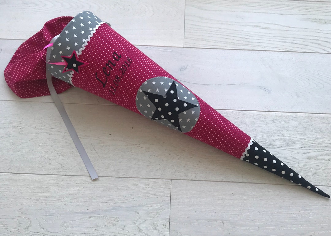School Bag Cover With Star and Name for the 70 Cm Blank - Etsy