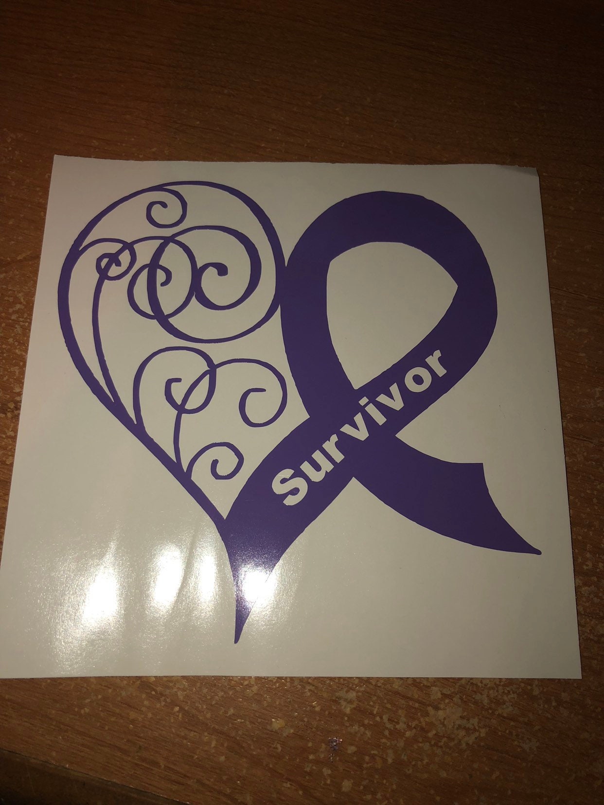 Domestic Violence Survivor Ribbon