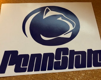 Penn State Car Decal - Etsy